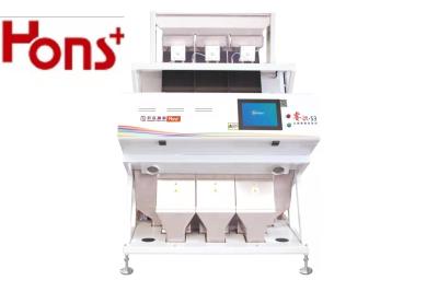 China 3 Chutes CCD Camera Cashew Nut Sorting Machine Automatically for sale