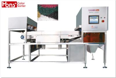 China Remote Control Broken Glass / Plastic Color Sorting Machine Mini 500kg/H for sale