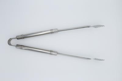 China 304 Stainless Steel Food Tongs Non Toxic Food Grade 9 Inch Kitchen Tongs for Restaurant for sale