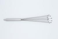 China 304 Stainless Steel Whisk Food Grade Rustproof 12 Inch Looped Wires for sale