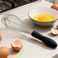 China 304 Stainless Steel 7 Wire Egg Beater Food Grade Non Toxic Corrosion Resistant for sale