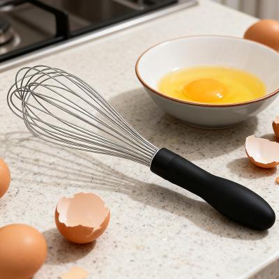 China 304 Stainless Steel 7 Wire Egg Beater Food Grade Non Toxic Corrosion Resistant for sale
