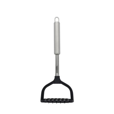 China Food Grade Nylon Potato Masher 304 Stainless Steel Silicone Non Toxic Heat Resistant for sale