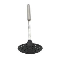 China Food Grade Nylon Skimmer 304 Stainless Steel Heat Resistant Non Slip Kitchenware for sale