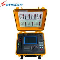 China Digital Insulation Resistance Tester 10kv High Voltage Megameter for Cable Insulation Testing for sale