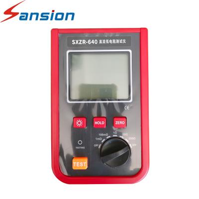 China 20A Large Current Electrical Resistivity Measuring Instruments Ohmmeter For Transformers for sale