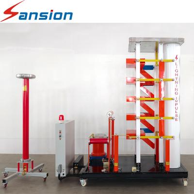 China High Precision 100-10000kv HV Impulse Voltage Generator Fully Automatic High Voltage Impulse Test System for sale