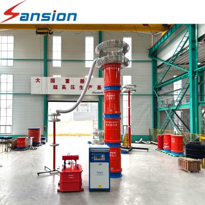 China Variable Frequency Series Resonance Test Device Ac Resonance Test System for sale