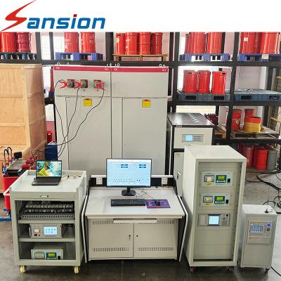 China Complete Transformer Test Bench with No-Load Load Loss Hipot DVDF PD Test Function for sale