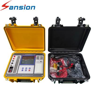 China Transformer DC Resistance Tester 10A Six Gears 500uΩ-50kΩ with Data Storage & Printer for sale