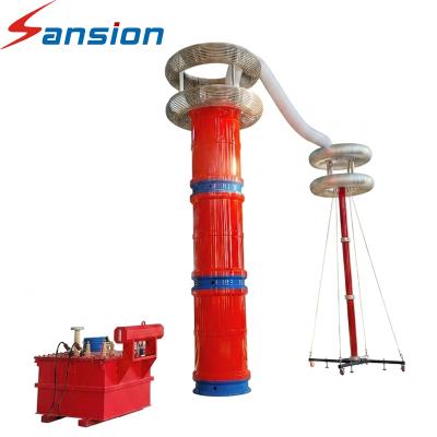 China Advanced AC Resonant Test System for Cable and GIS 200kV-2000kV Variable Frequency High Voltage Testing Equipment Manufacturer for sale