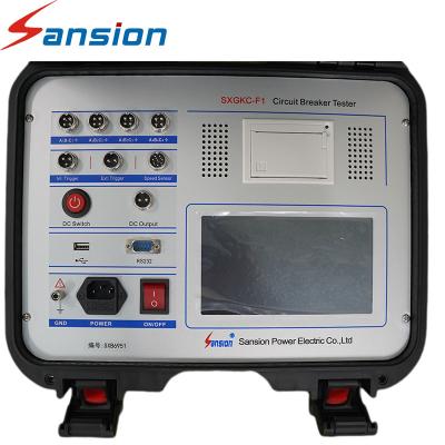 China Portable Hv Circuit Breaker Tester Anti-Interference Design for Substation on-Site Testing for sale