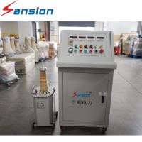 China 10kVA 20kV Power Frequency AC Withstand Test System with Electric Operation Console and Oil Immersed Test Transformer for Electrical Product Factory Inspection and Insulation Quality Control for sale
