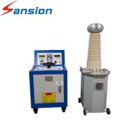 China 10kVA High-Voltage Insulation Test System and  Equipment for 100kV AC Withstand Testing of Switchgear Transformers Cables and Electrical Components for sale