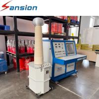 China 15 kVA 150 kV Intelligent AC Withstand Test System with Motorized Voltage Regulation for High Voltage Insulation and Power Cable Switchgear GIS Testing for sale