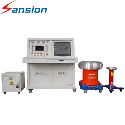 China 5kVA 50kV Power Frequency PD-Free Test System and Testing Equipment for Transformer Switchgear Cable Factory Insulation Testing and Partial Discharge Free Voltage Application for sale