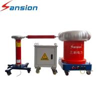 China 5kVA 50kV Transformer Insulation Test System for Factory Quality Control Combining Power Frequency AC Withstand with PD-Free High Voltage Testing Equipment for sale