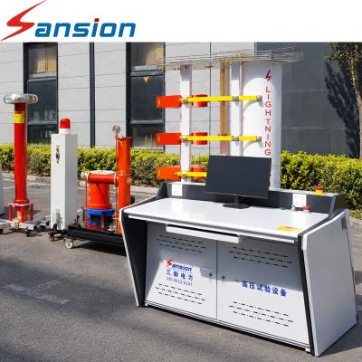 China 200kV Rated 1.2/50μs Lightning Impulse Generator with Mobile Integrated Design for High Voltage Impulse Test System for sale