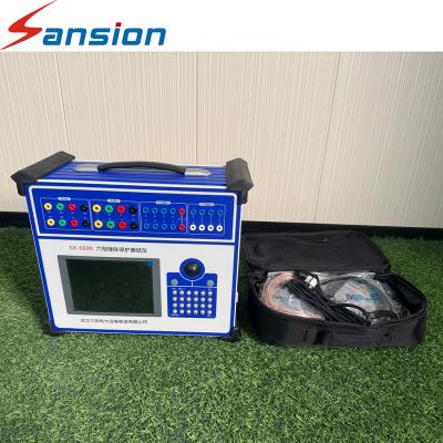 China Automatic Relay Protection Test System 6 Phase Protection Relay Tester for Automated Overcurrent, Differential, Distance, Voltage, Frequency and Numerical Relay Testing for sale