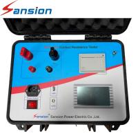 China LCD 100A Contact Resistance Tester for Electrical Circuit Breaker Testing for sale
