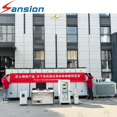 China Automatic Electric Motor Test Bench AC DC Motor Performance Testing Equipment with PLC Control, Automatic Data Acquisition and Pass/Fail Evaluation for sale