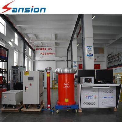 China 150kV 20kVA High Voltage Partial Discharge Testing Equipment with Coupling Capacitor, Digital PD Detector and Integrated Control System for sale