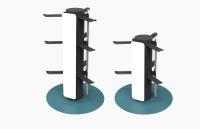China Metal Spinner Retail Store Displays Detachable Multiscene 50x30.5cm for sale