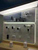 China Detachable Electronic Product Display Stands 3mx2.2mx50cm Multiple Materials for sale