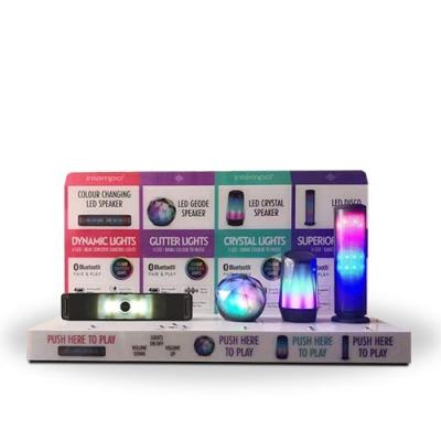 China Favre Waterproof Speaker Display Stand , Antiwear LED Table Top Display Stands for sale