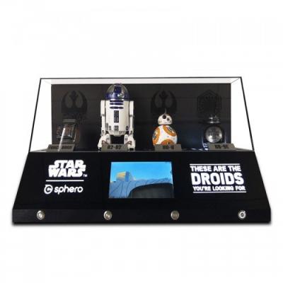 China Acrylic Smart Toy PDQ Display Box Multipurpose Waterproof With IPS Screen for sale