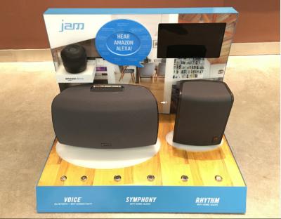 China Favre Speaker LCD POP Video Displays Ultraportable Recyclable for sale