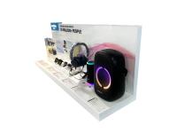 China RoSH Multifunctional Speaker Display Stands , Organic Glass Counter POP Displays for sale