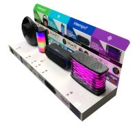 China Sturdy LED POP Speaker Display Stands PVC Material Multiscene for sale