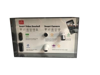 China PMMA Supermall Wall Mounted Display Shelves Multipurpose Recyclable for sale