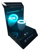 China Plexiglass POP Speaker Display Stands Lightweight For Supermarket for sale