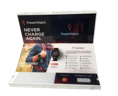China Waterproof Thickened Video POP Displays , Organic Glass Watch Display Stand for sale