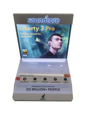 China Favre Tabletop Electronic Display Stands Organic Glass For Headphone for sale