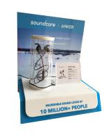 China PMMA Waterproof Retail POP Displays Multiscene For Earphones for sale