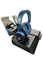 China RoSH Organic Glass Headphone Display Stands , Supermarket Headphone Display Rack for sale