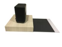 China Acrylic Countertop Wooden Shop Display Stands For Hypermarket for sale