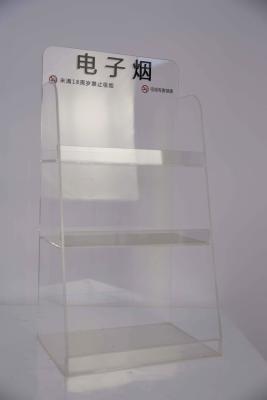 China FAVRE Acrylic Retail Store Displays Stands Multipurpose 3 Layers for sale