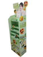 China 5 Layers Cardboard Retail Floor Displays Stands Multiscene Lightweight for sale