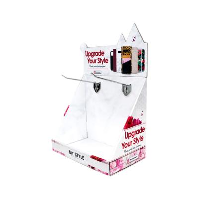 China Desktop Corrugated PDQ Display Box Eco Friendly For Supermarket for sale