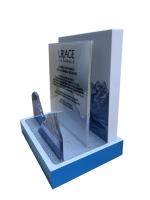 China Multifunctional Acrylic Plastic Display Sign Holders Nontoxic Lightweight for sale