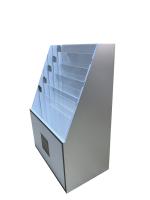 China Waterproof Sturdy Plastic Countertop Display , Multifunctional PDQ Shelf Display for sale