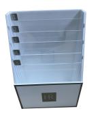 China Waterproof Sturdy Plastic Countertop Display , Multifunctional PDQ Shelf Display for sale