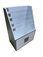 China Waterproof Sturdy Plastic Countertop Display , Multifunctional PDQ Shelf Display for sale