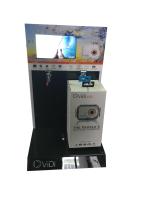 China Novel Display With Metal Hooks IPS Screen Camera Showcase Box Display for sale