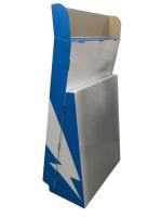 China PDQ Display Retail Display Boxes Cardboard Floorable Multifunctional Display for sale