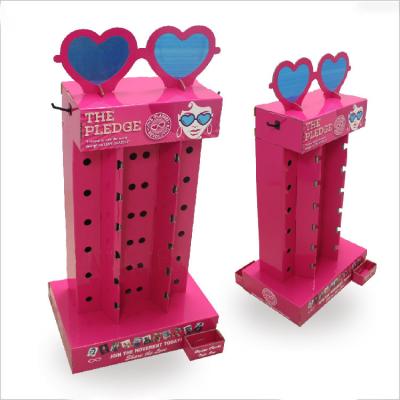 China Point Of Purchase Displays Eyeglasses Display Rack Floor Stand Display Recyclable for sale